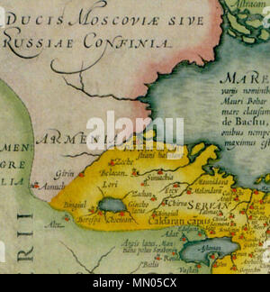 *Persici vel Sophorum Regni Typus* is an antique map by Jodocus Hondius ...