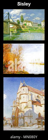 Alfred Sisley, a French Impressionist painter, is known for his ...