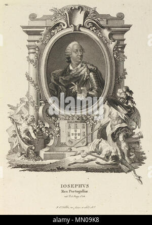 . English: King Joseph I of Portugal (1714-1777) . between 1750 and ...