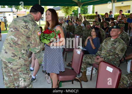 U. S. Army Lt. Col. Kane D. Morgan, Incoming Commander U.S. Army Health ...