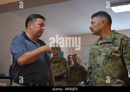 Brig. Gen. Jeffrey Van, Task Force Spartan deputy commanding general ...