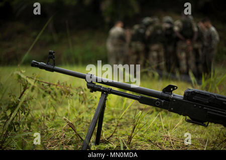 PKM on the ground Stock Photo - Alamy