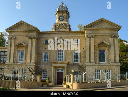 The Old Custom House in Cardiff Bay near Penarth Marina. Once an ...