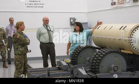 Col. Heidi Hoyle, commander of Joint Munitions Command, visited Crane ...