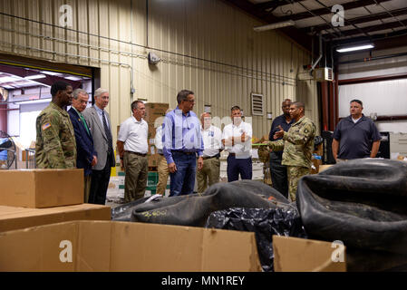 Soldiers at the supply support activity warehouse inventory equipment ...