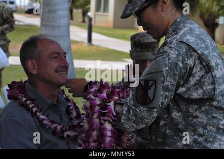 Col. Randy Hart, commander, 303rd Maneuver Enhancement Brigade ...