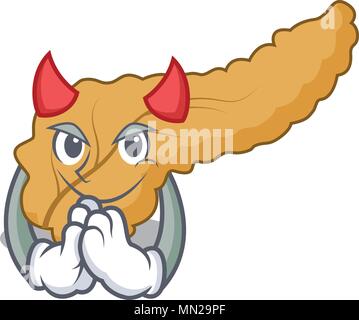 Angry pancreas mascot cartoon style Stock Vector Image & Art - Alamy
