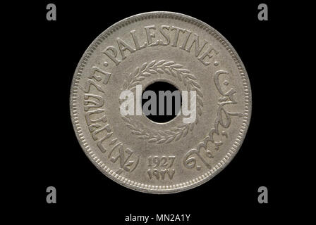 2 mils coin, Palestine, 1927 Stock Photo - Alamy