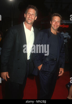 HOLLYWOOD, CA - AUGUST 06: (L-R) Actors Rick Rossovich and Scott Plank ...