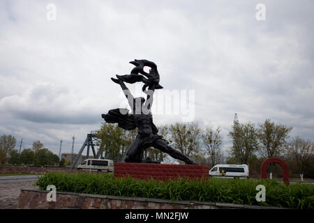 Prometheus Monument to the dead at Chernobyl nuclear power plant ...