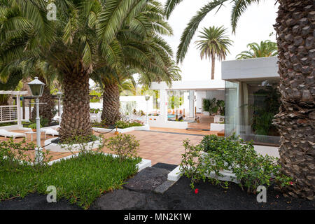 Cesar Manrique's house in Haria on Lanzarote, Canary Islands Stock ...