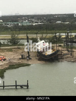 PORT ARANSAS, Texas (Aug. 15,2005) - A 23-foot patrol boat from Coast ...