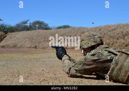 Pfc. Marcus Washington, a combat engineer to the 29th Brigade Engineer ...