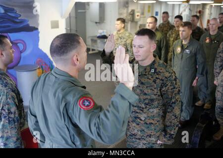 INDIAN OCEAN – Capt. Richard Pollard, the commanding mobility officer ...