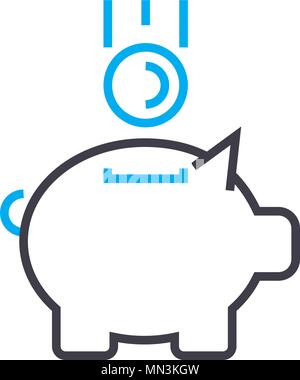 Replenishment Icon. Thin Line Vector Illustration Stock Vector Image ...