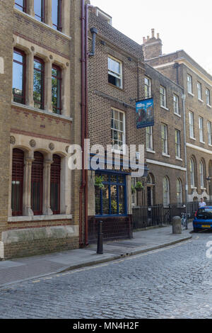 The Town of Ramsgate public house pub Wapping Old stairs ancient Stock ...