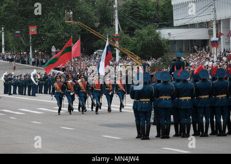Members of security forces of the Pridnestrovian Moldavian Republic of ...
