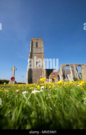 St Andrew's Church, Cove Hithe, Norfolk, England Stock Photo - Alamy