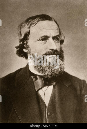 Gustav Kirchhoff, German Physicist Stock Photo - Alamy