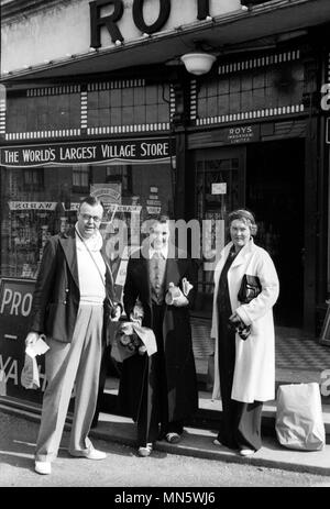 People in the high street in Wroxham , Norfolk , England , Great ...