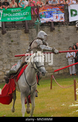 reconstruction of the knight tournament Stock Photo - Alamy