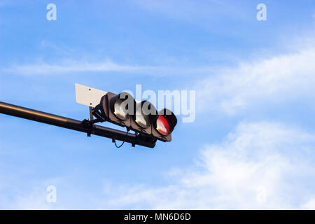 Traffic signals in japan with bright sky background Stock Photo - Alamy