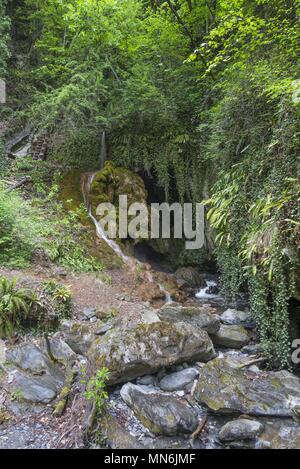 Switzerland Wallis Rhone Valley waterfall 6 May 2017 | usage worldwide ...