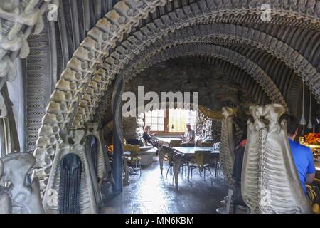 West Switzerland Gruyère Giger Bar Alien's coffee | usage worldwide ...