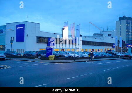 Volvo Dealership, Colindale, London, UK, England Stock Photo - Alamy