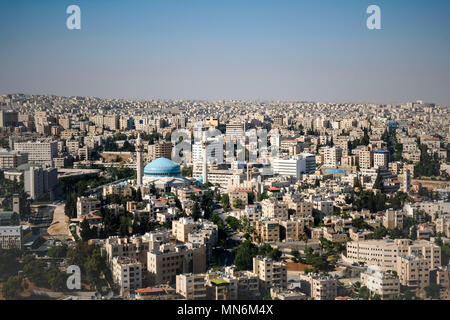 Aerial view of the hills of the old Amman neighborhoods Stock Photo - Alamy