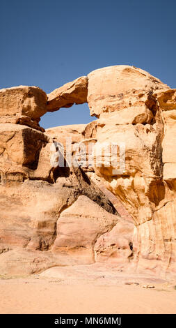 Um Fruth Rock Bridge is the most popular sight in Wadi Rum desert ...