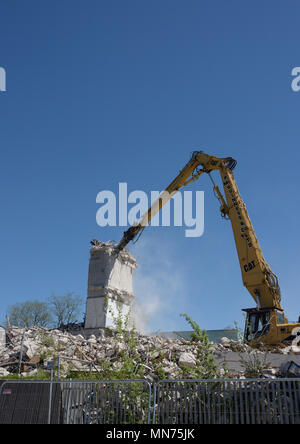 Caterpillar 350L hydraulic high reach demolition excavator with ...
