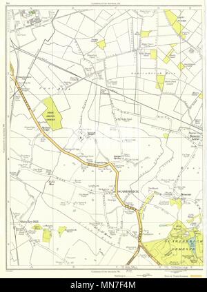 LANCS Scarisbrick High Brows Covert Bescar Lane Black Moss Snape Green ...