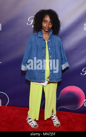 Naomi Wadler attends the 22nd Annual Webby Awards at Cipriani Wall ...