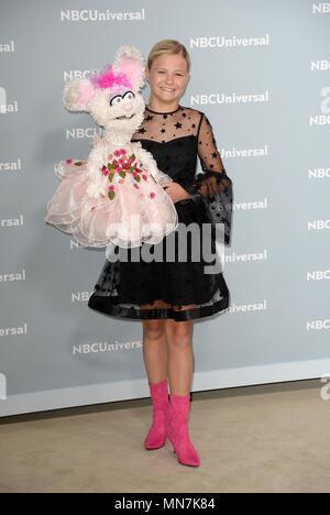 Darci Lynne Farmer at arrivals for NBC Universal Upfront 2018 ...