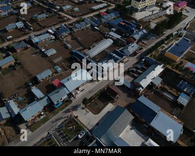 Mohe, Mohe, China. 14th May, 2018. Mohe, CHINA-14th May 2018: Aerial ...