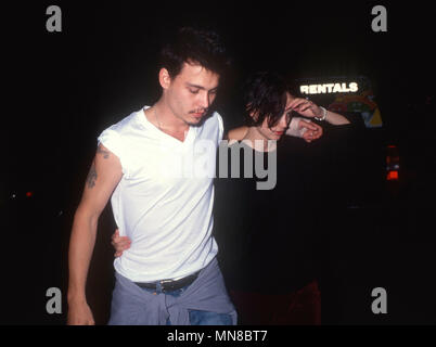 Johnny Depp and Winona Ryder at the Herb Ritts Birthday Party 1990 ...
