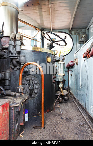 The last surviving Sentinel DG8 steam wagon on display at the "Steam on ...