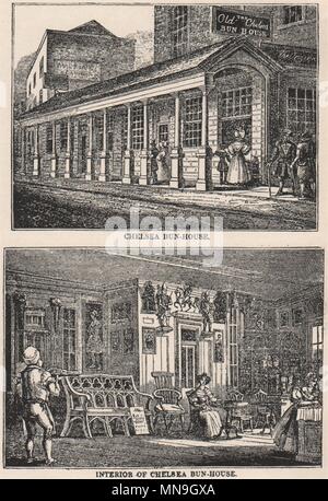 The Old Chelsea Bun House, Chelsea, London - Interior Stock Photo - Alamy