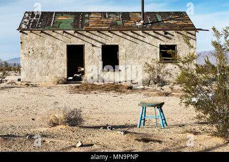 Abandoned High Desert homestead near California's Joshua Tree National ...