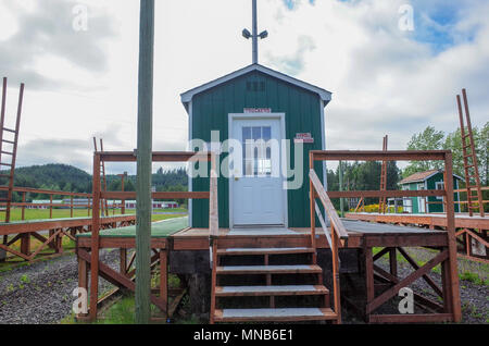 Log Scale used to measure log truck loads Stock Photo - Alamy