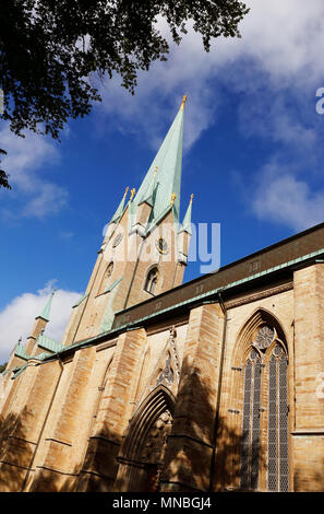 Medieval gothic cathedral in Linkoping, Sweden Stock Photo - Alamy