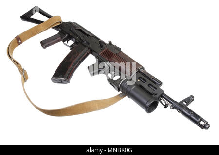 Kalashnikov with GP-25 grenade launcher Stock Photo - Alamy
