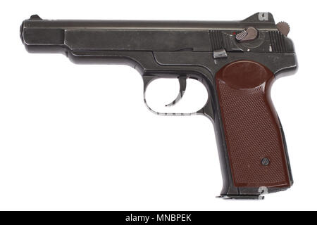 Russian firearms. The Stechkin automatic pistol or APS Stock Photo ...