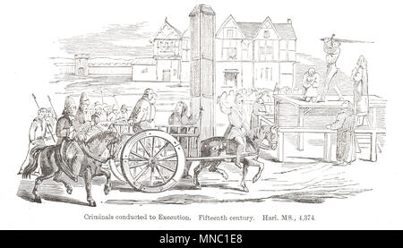 Public Execution or Beheading with Sword in Annan Indochina, now ...