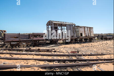 Babbage Island Carnarvon Old Train Stock Stock Photo - Alamy