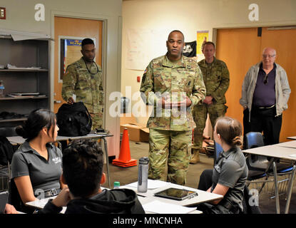 Brig. Gen. Kevin Vereen, deputy commanding general operations for U.S. Army Recruiting Command ...