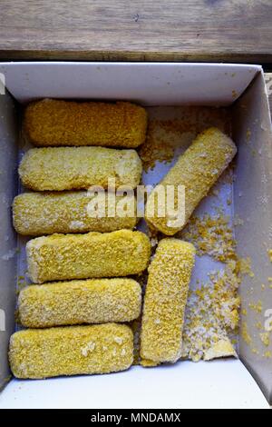 frozen fish fingers Stock Photo - Alamy