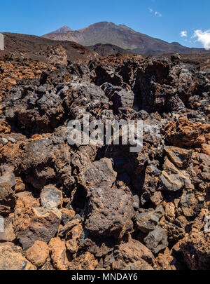 Eruption of Mount Teide, Tenerife, Canary Islands Stock Photo - Alamy