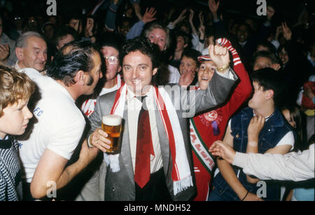 Millionaire entrepreneur and racehorse owner Terry Ramsden 1986 Stock ...